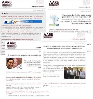 Informativo da AARB completa 100 edições – AARB