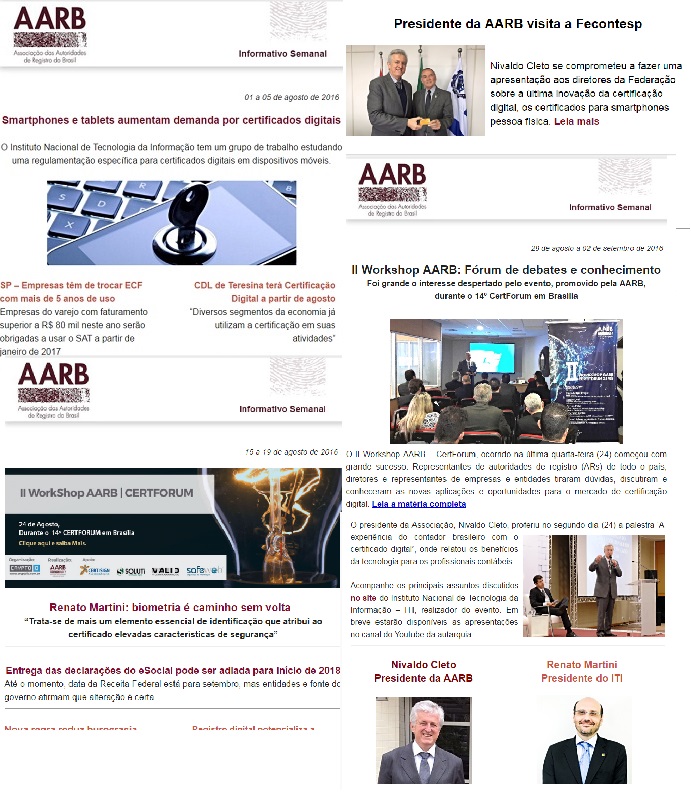 Informativo da AARB completa 100 edições – AARB